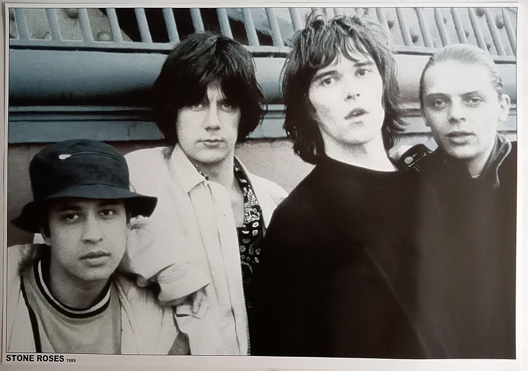 STONE ROSES Poster 1989 First Album / I Wanna Be Adored Period 33 X 23 ...