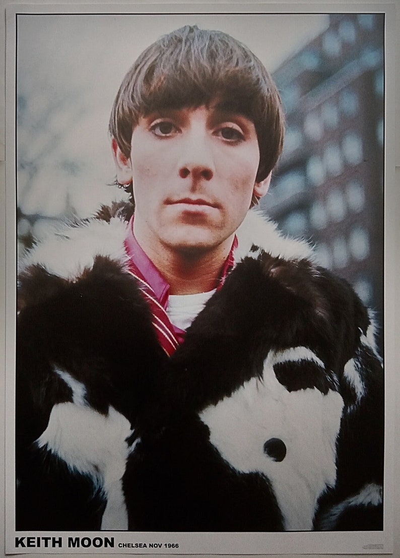 THE WHO Poster Keith Moon Chelsea London 1966 My Generation / A Quick One Period - Etsy