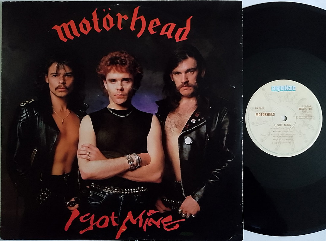 MOTORHEAD Vinyl I Got Mine Rare Original 1983 UK 12 Inch Maxi - Etsy