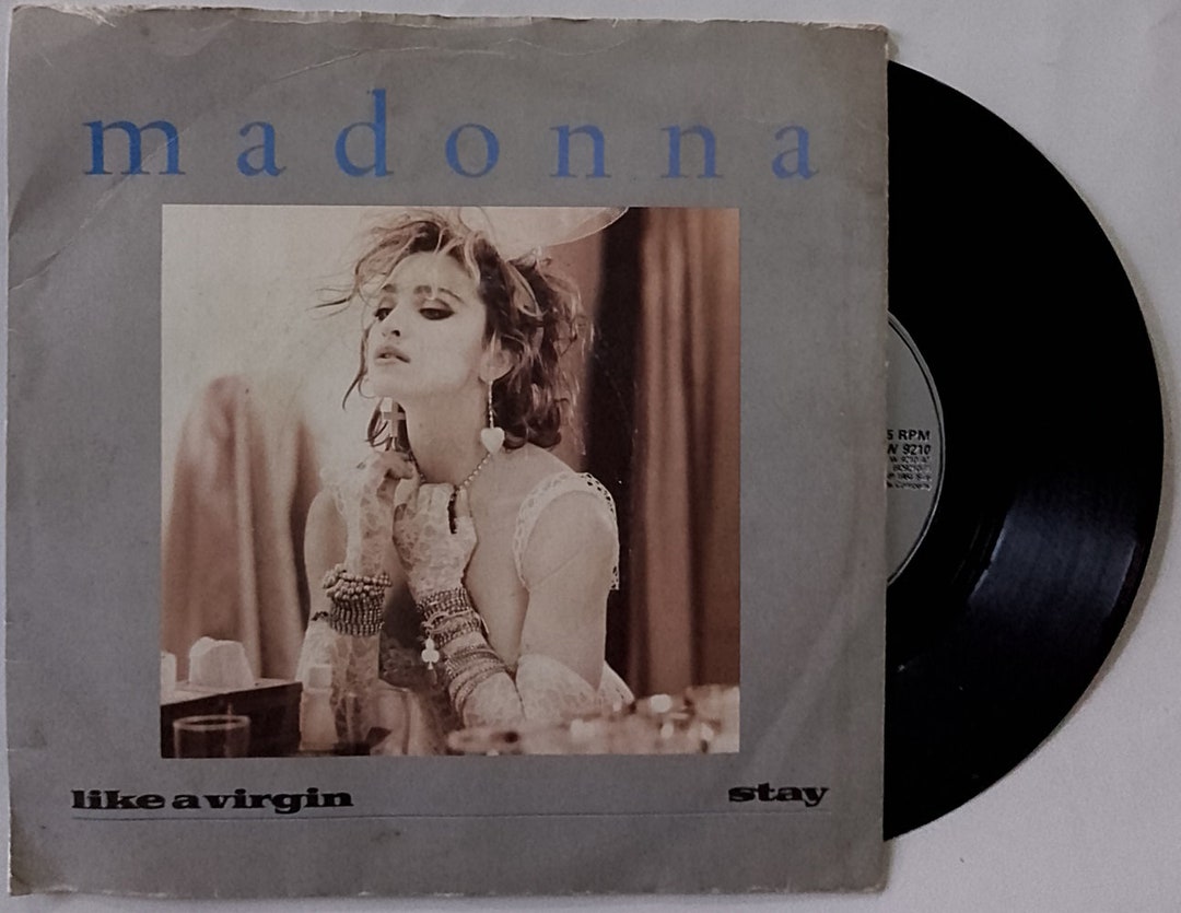MADONNA Vinyl Like A Virgin Original 1984 UK Vinyl Record 7 Inch Single ...