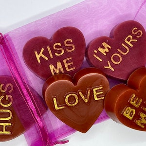 Conversation Hearts Soap Etsy