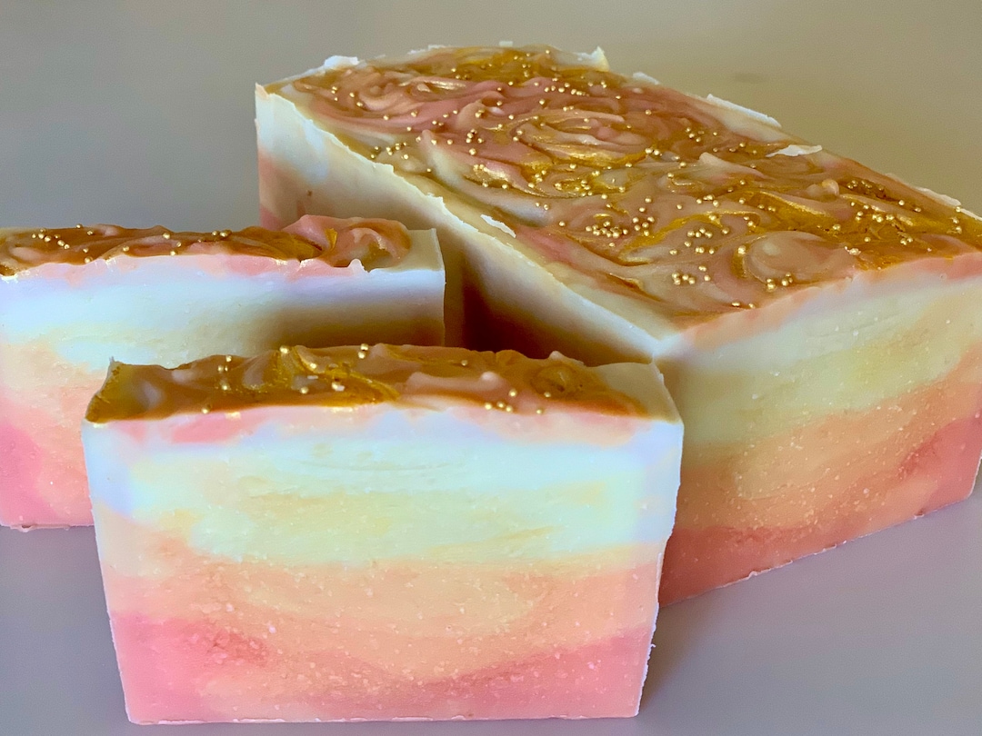 Peach Soap + Peaches & Cream Soap, Made With Real Organic, California ...