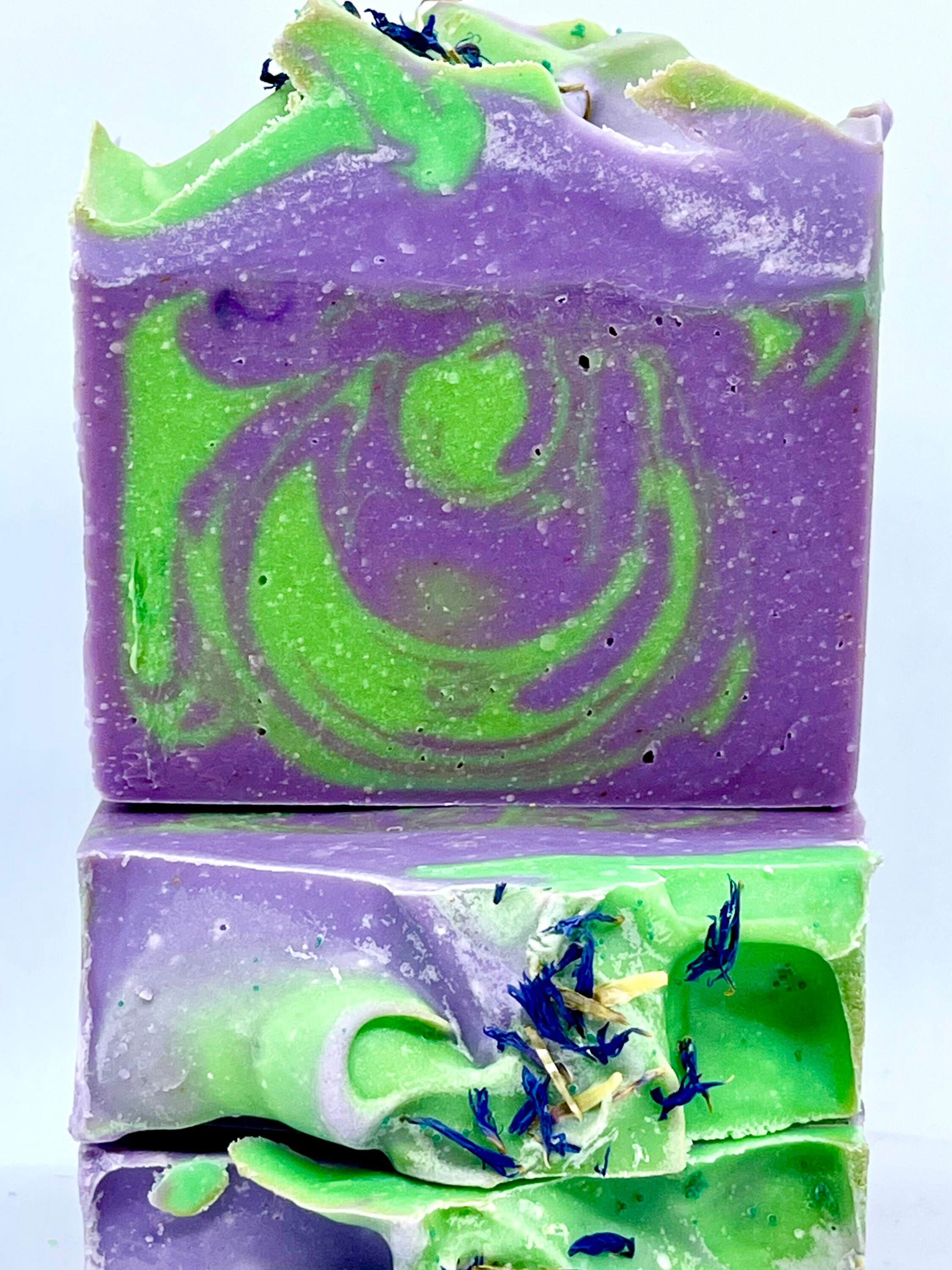 Ube & Pandan Soap Handmade With Real Ube | Etsy