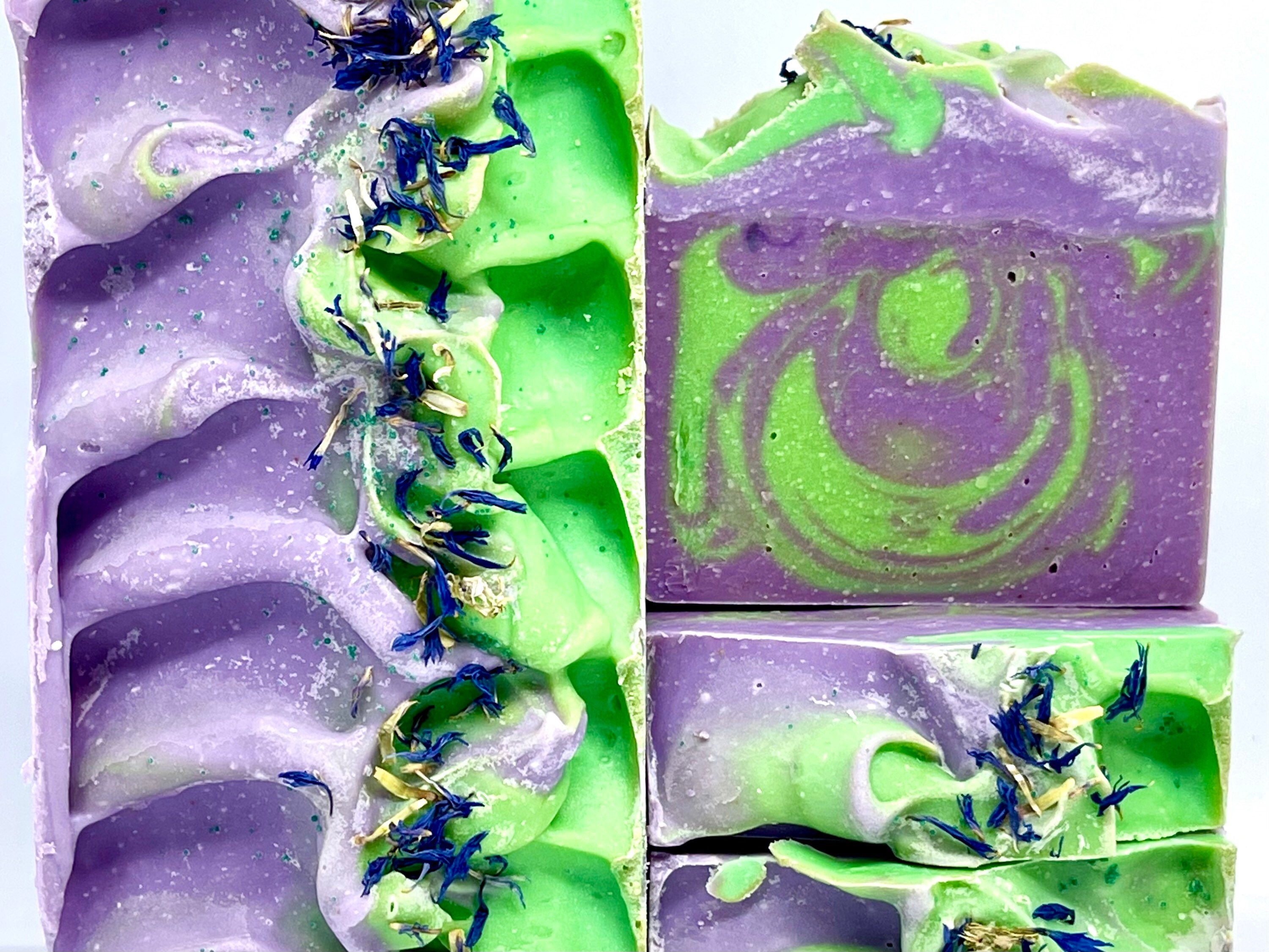 Ube & Pandan Soap Handmade With Real Ube | Etsy
