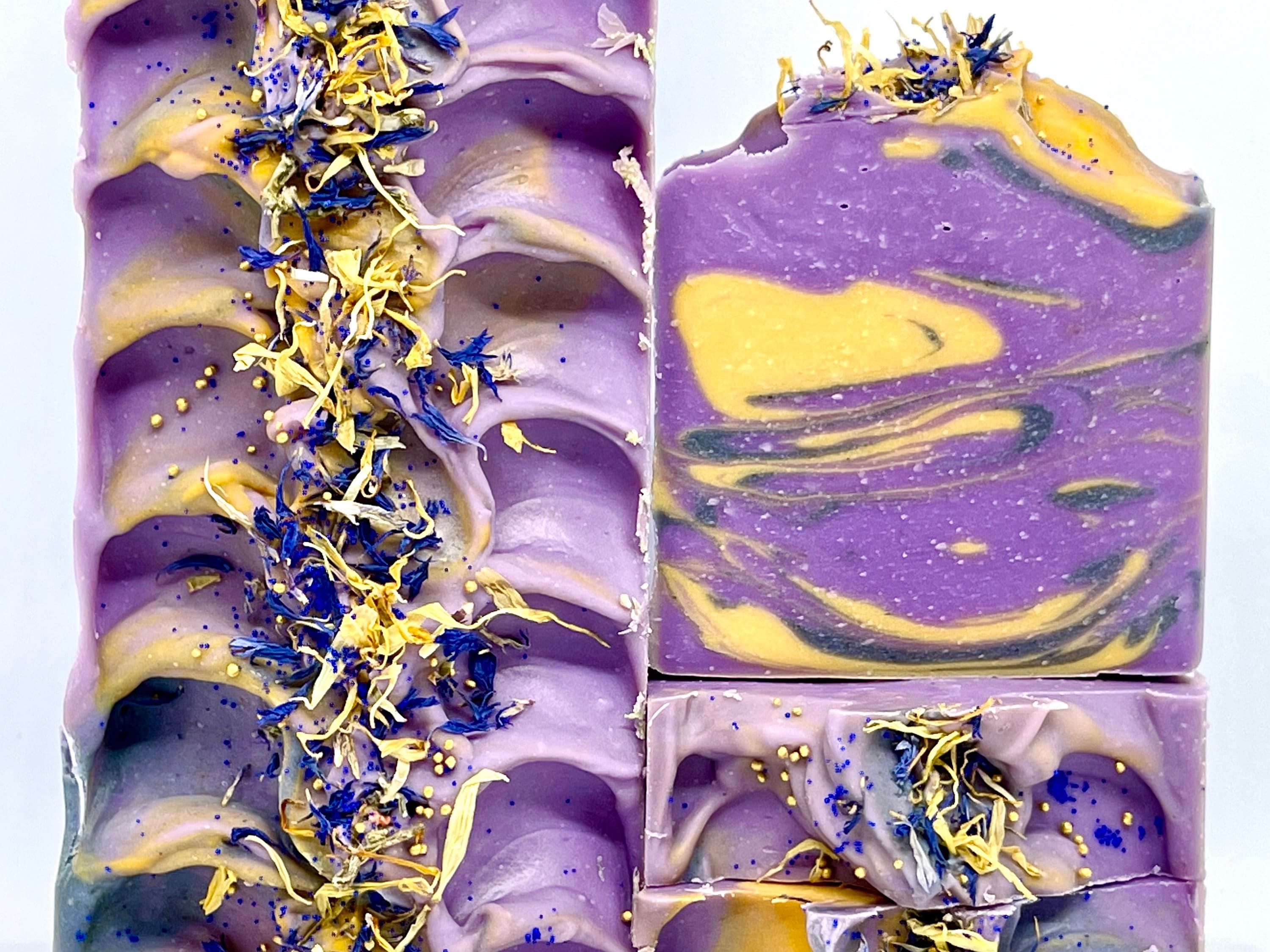Ube & Pandan Soap Handmade With Real Ube! - Etsy