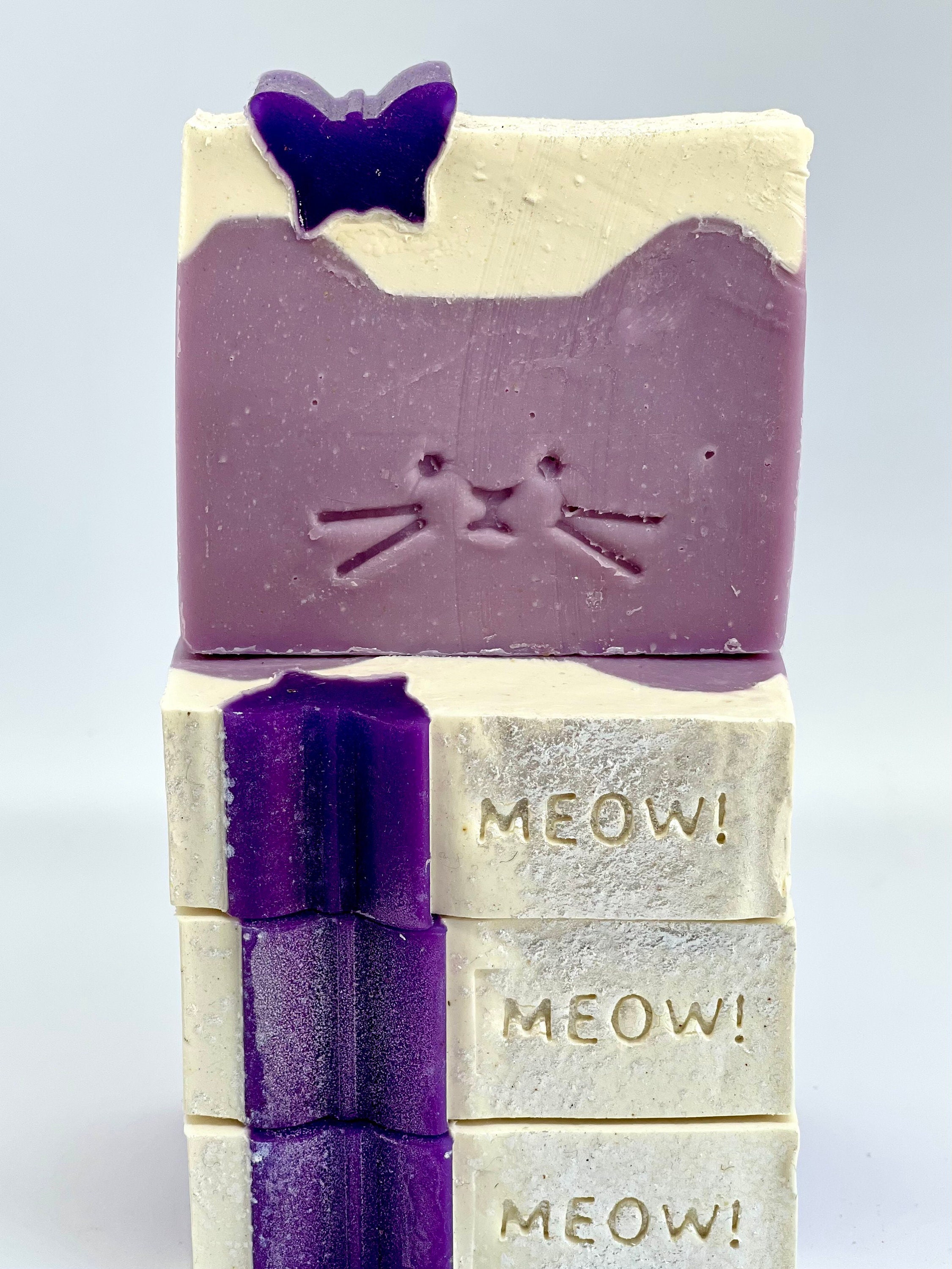 Lavender Milk Pretty Kitty Soap - Etsy