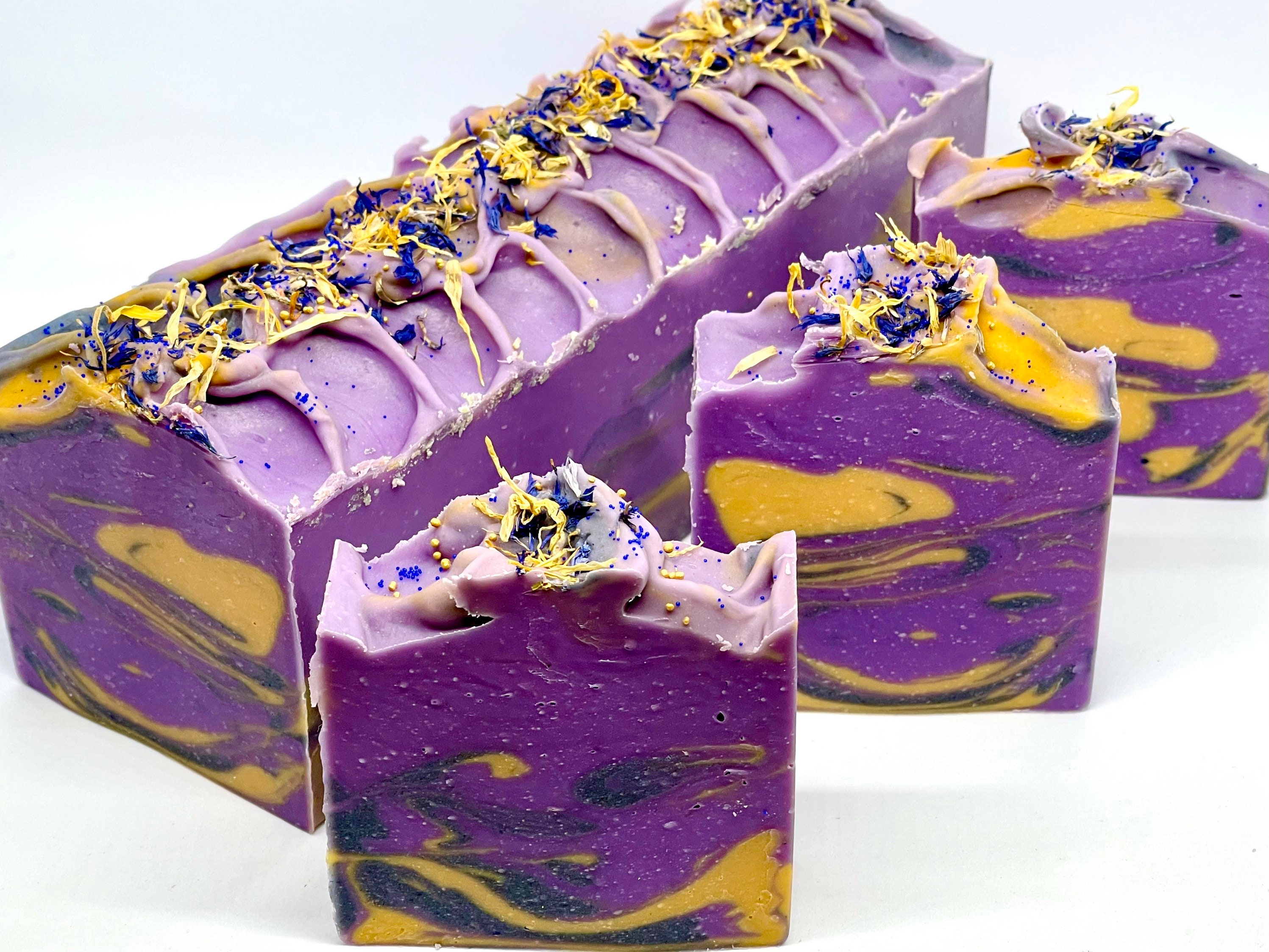 Ube & Pandan Soap Handmade With Real Ube! - Etsy