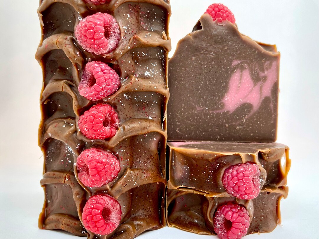 Raspberry Truffle Soap - Etsy