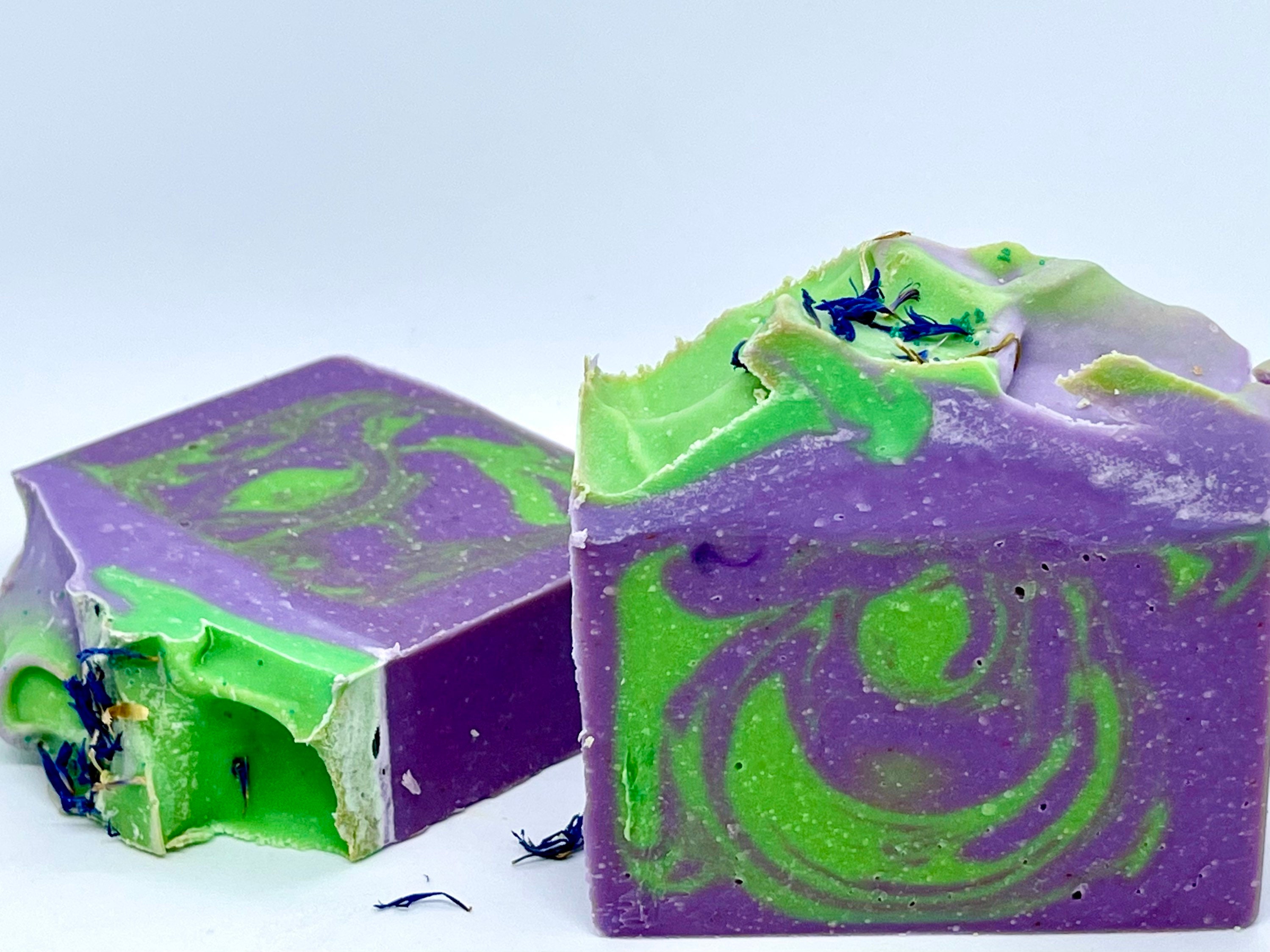 Ube & Pandan Soap Handmade With Real Ube! - Etsy
