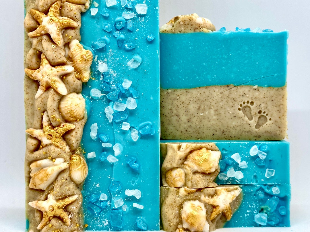 Salt, Sand & Sea Soap - Etsy