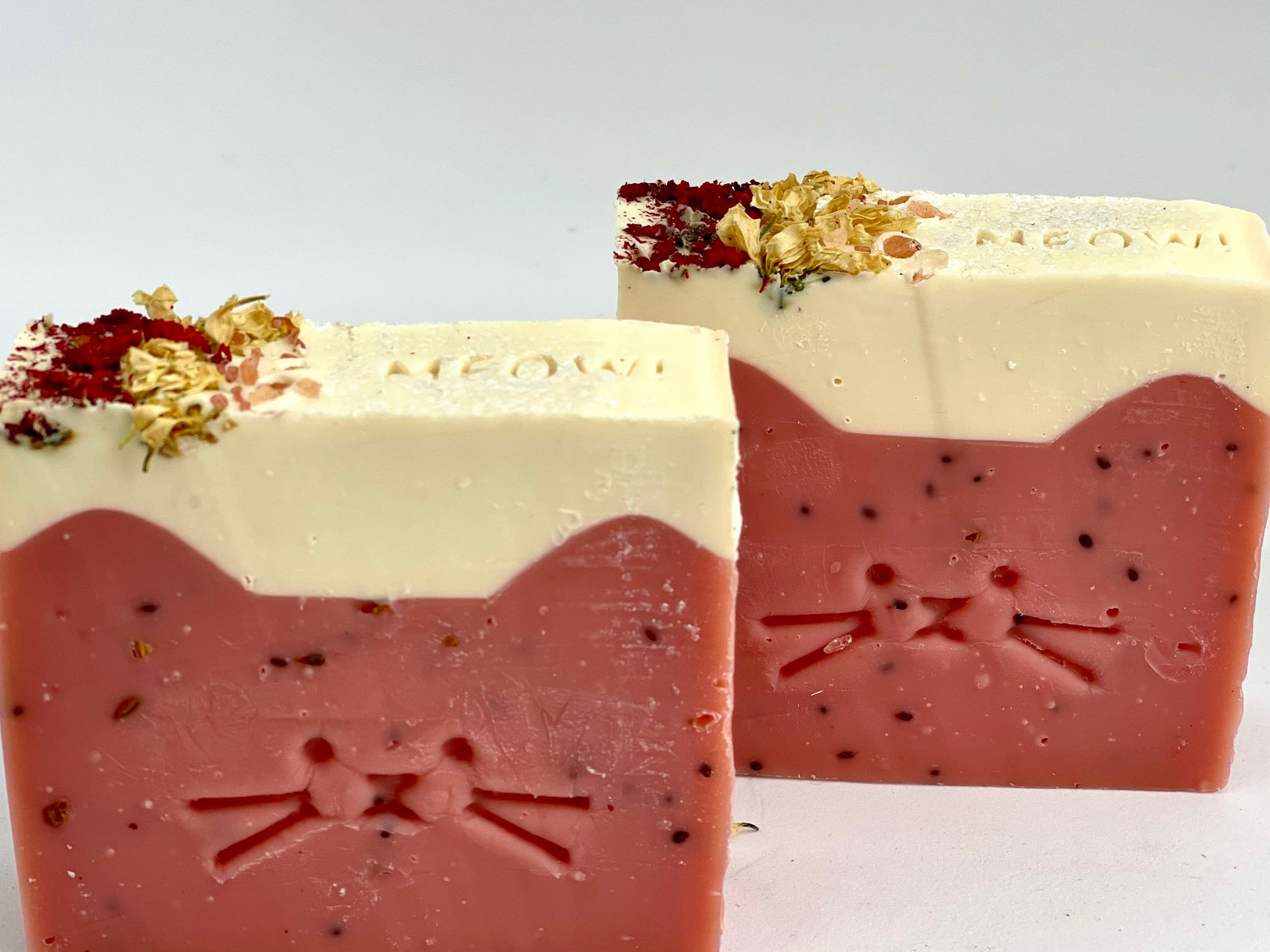 Strawberries & Cream Pretty Kitty Soap - Etsy