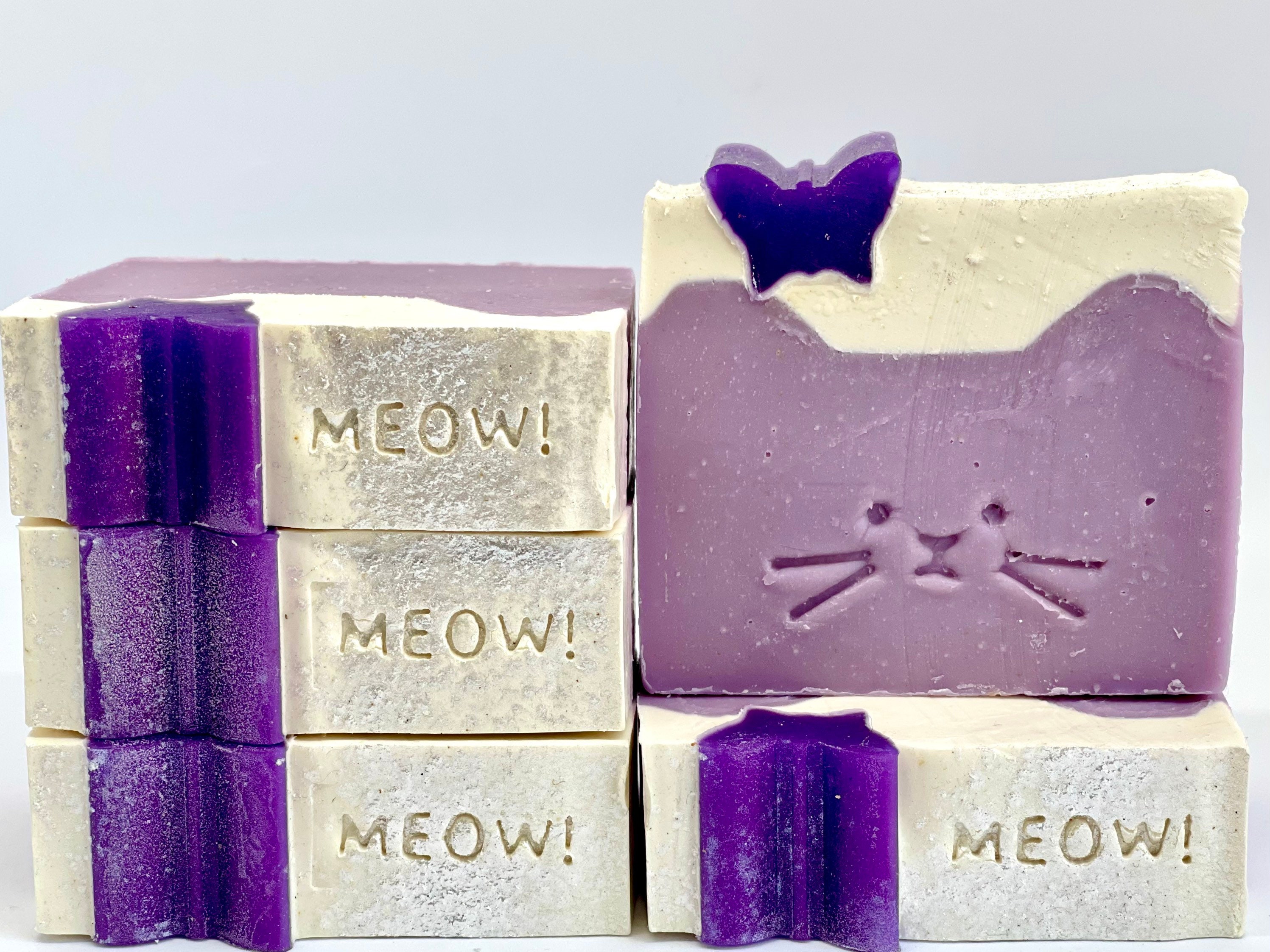 Lavender Milk Pretty Kitty Soap - Etsy