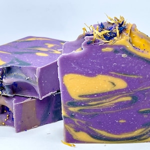 Ube & Pandan Soap Handmade With Real Ube! - Etsy