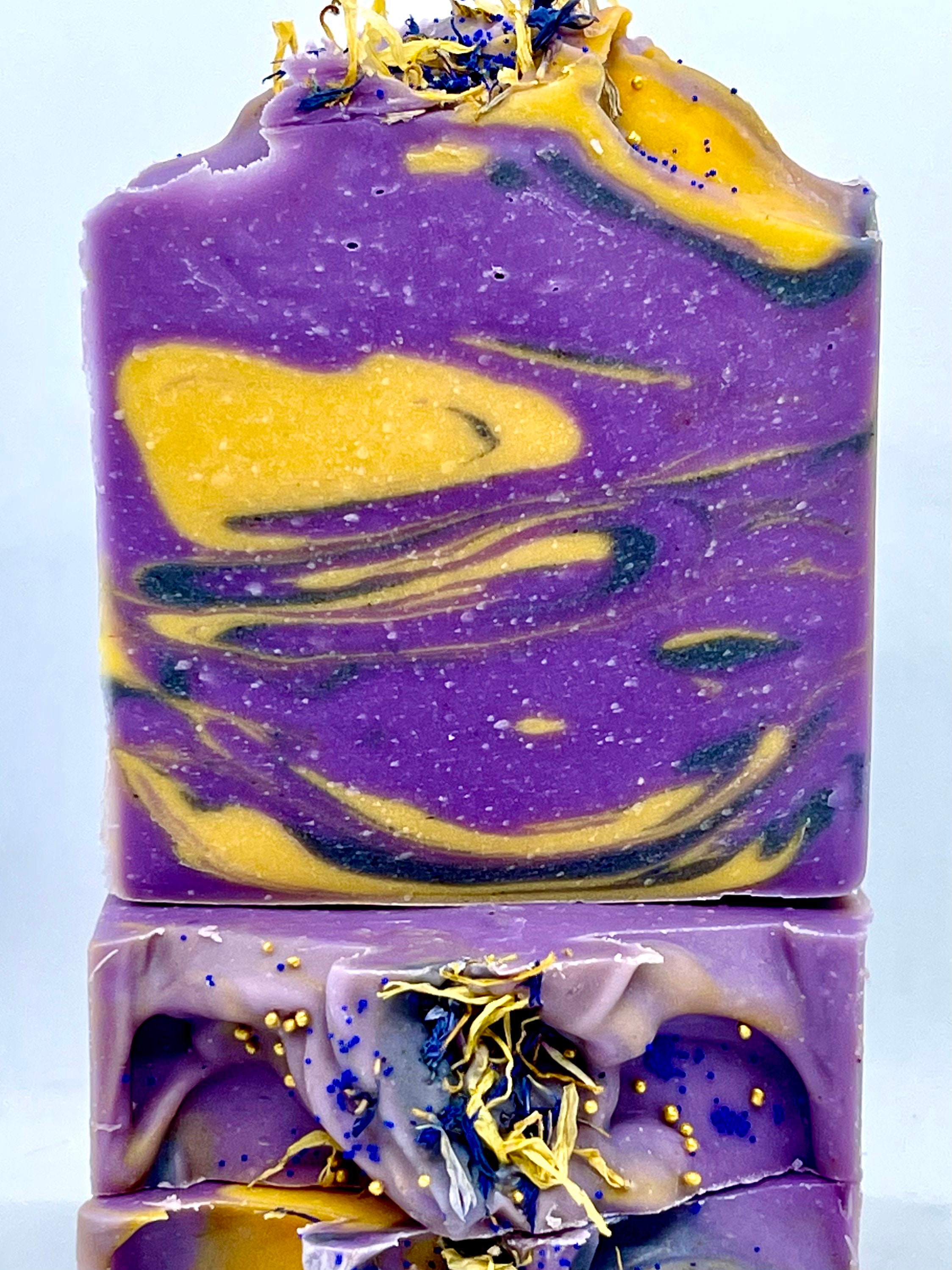 Ube & Pandan Soap Handmade With Real Ube! - Etsy