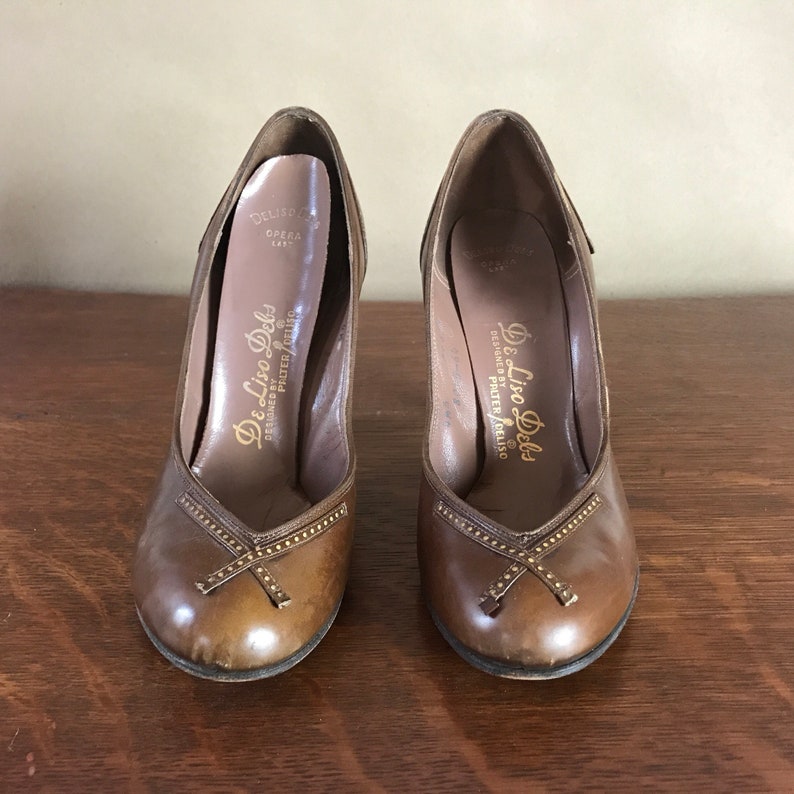 Deliso Debs Vintage Heels Size 4.5 B - Etsy