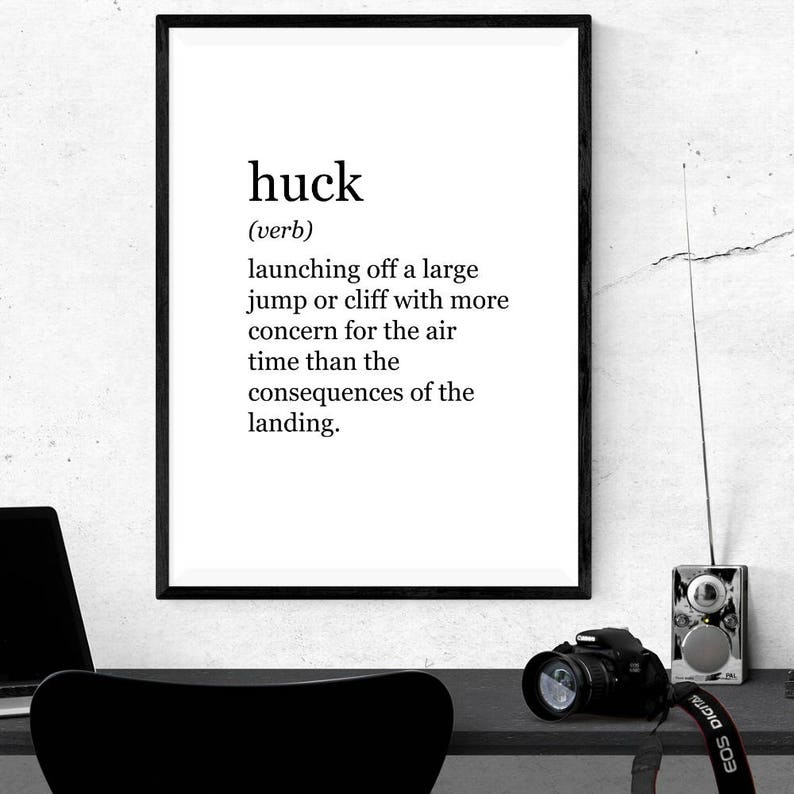 Huck, Definition Print, PRINTABLE ART, Digital Download, Snowboard Art ...