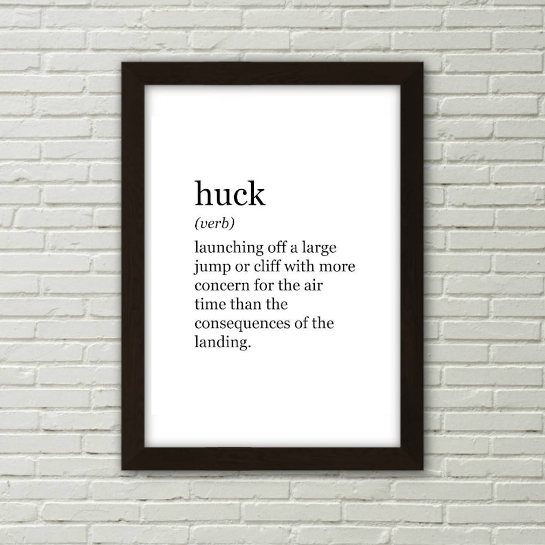 Huck, Definition Print, PRINTABLE ART, Digital Download, Snowboard Art ...