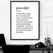 Powder, Definition Print, PRINTABLE ART, Digital Download, Snowboard ...