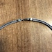 3.5mm Square Foxtail Oxidized Sterling Silver Necklace Chain - Etsy