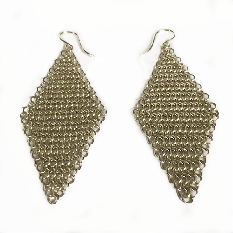 Chain Maille Pendant - Etsy