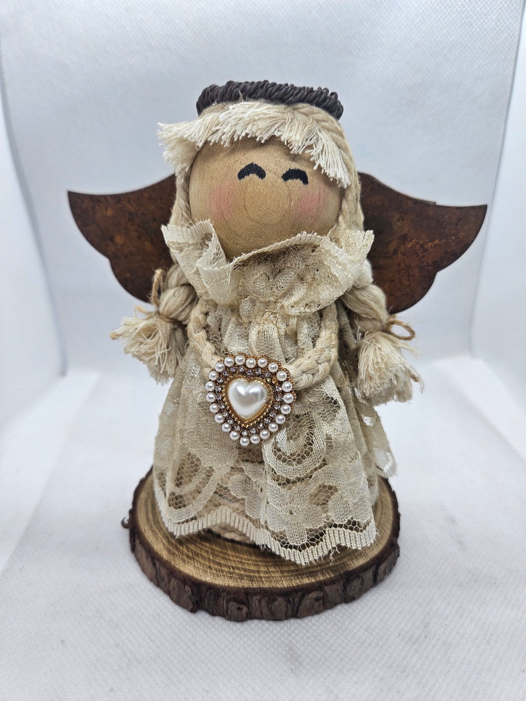 Primitive Rustic Angel - Etsy