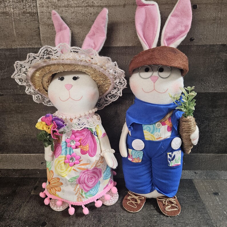 Spring Time Bunnies - Etsy
