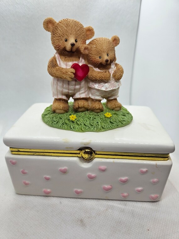 Hallmark Teddy Bears Trinket Box - Gem