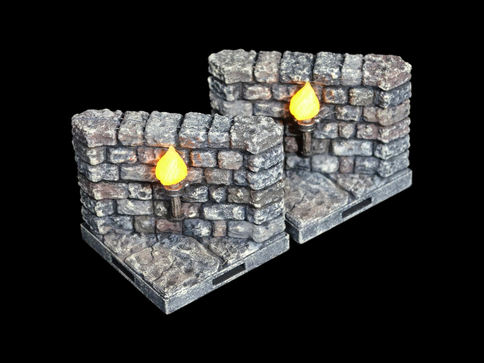 Dungeon LED Torch Wall Options (dragonlock) - Etsy