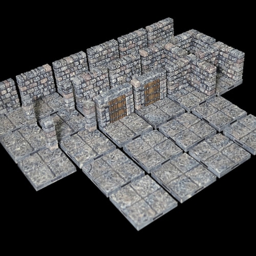 Heavy Stone Bridge Openlock Dungeon Tile Dnd Miniature | Etsy