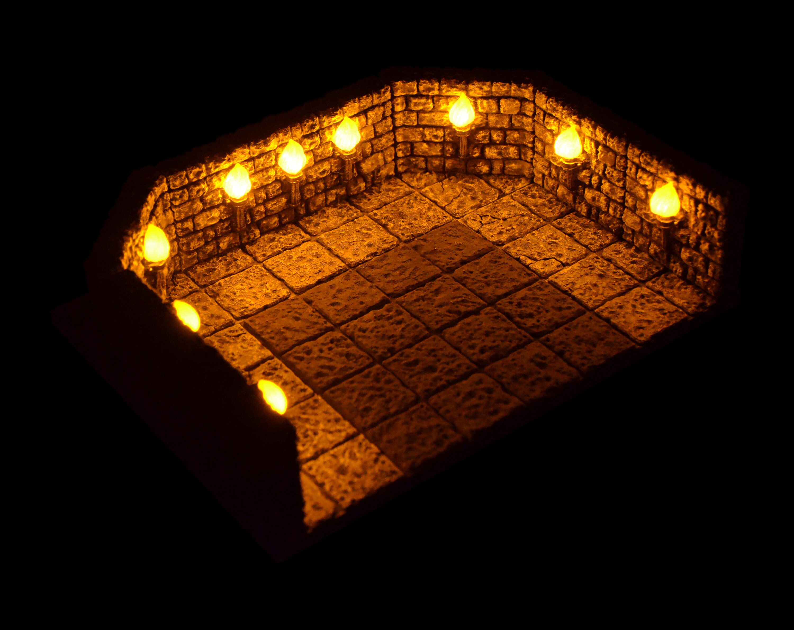 Dungeon LED Torch Wall Options (dragonlock) - Etsy