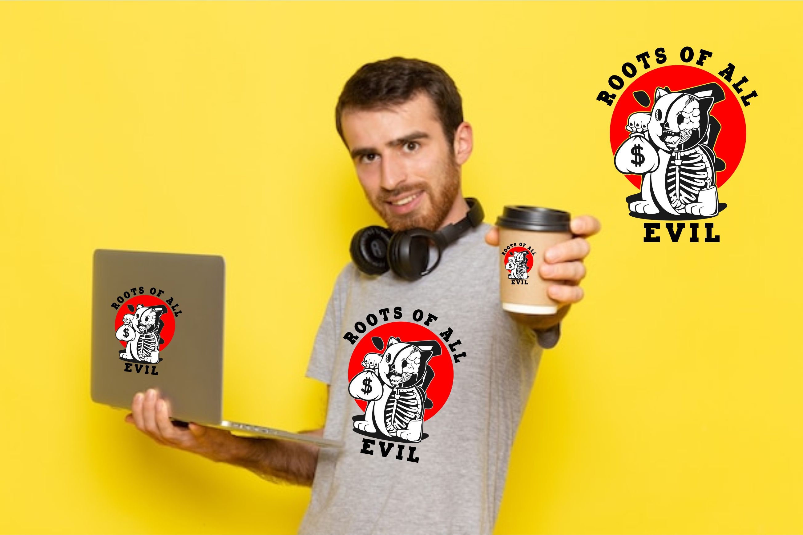 Evil Cat Cartoon Digital Fan Art Neon Gen SVG Png, Vector, Clipart, Eps ...