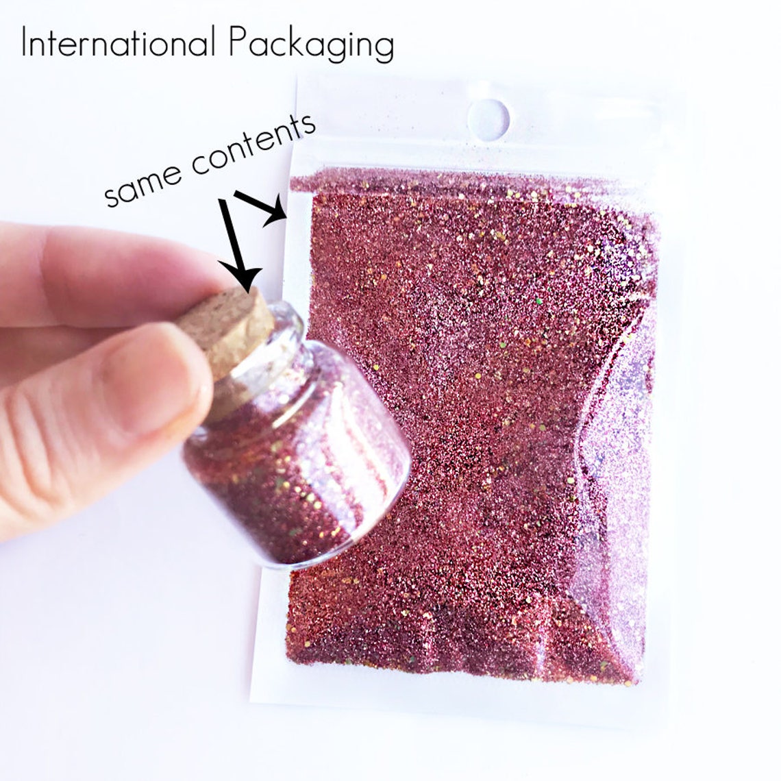 BIODEGRADABLE GLITTER - Eco Friendly Glitter in Earthly Delights Bronze ...