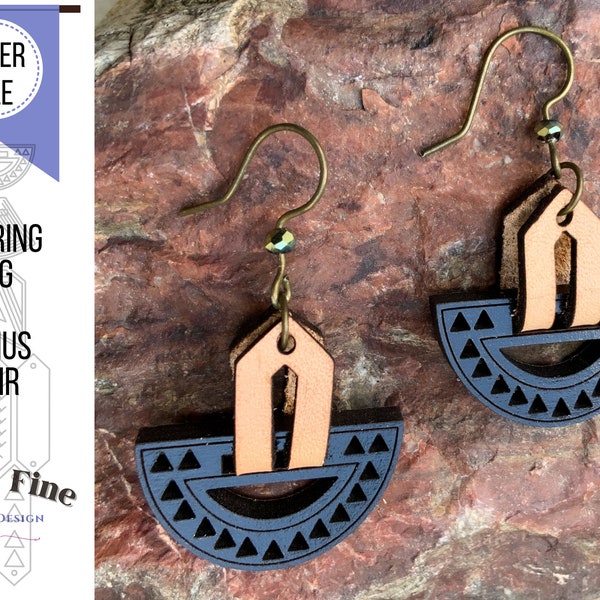 Laser Cut Earring Designs - Etsy