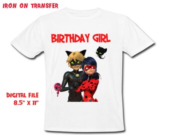 Miraculous ladybug shirt | Etsy