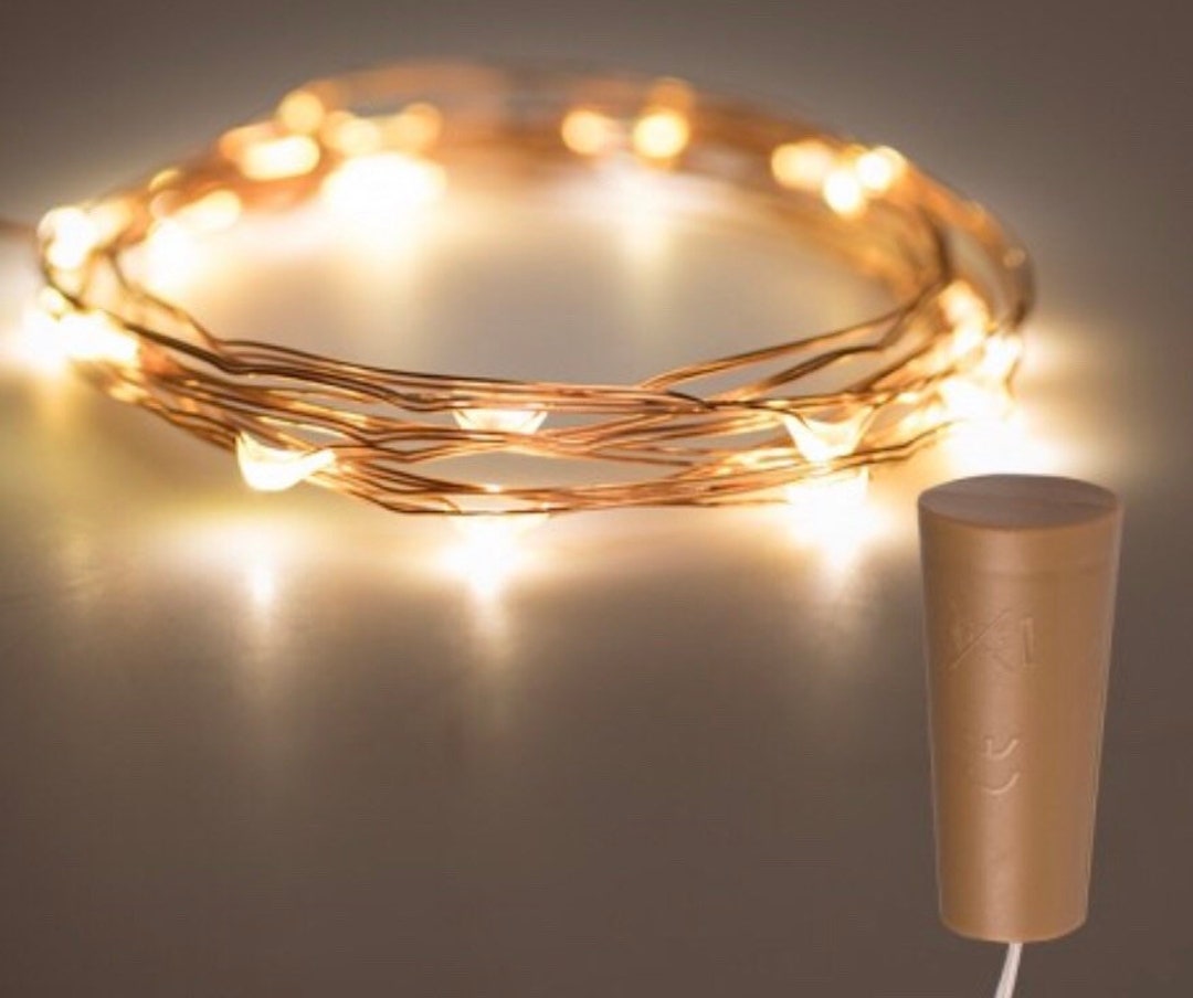 String Lights-wine Cork - Etsy