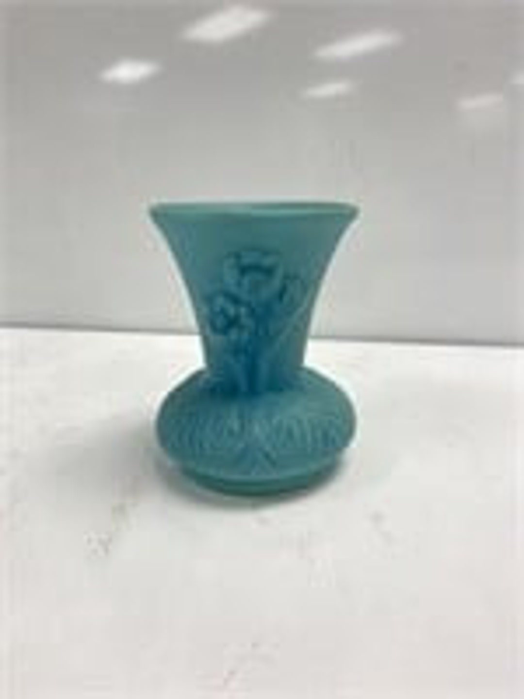 Vase, Beautiful Turquoise, Van Briggle, Tulip Vase, Blue Green, Flowers ...