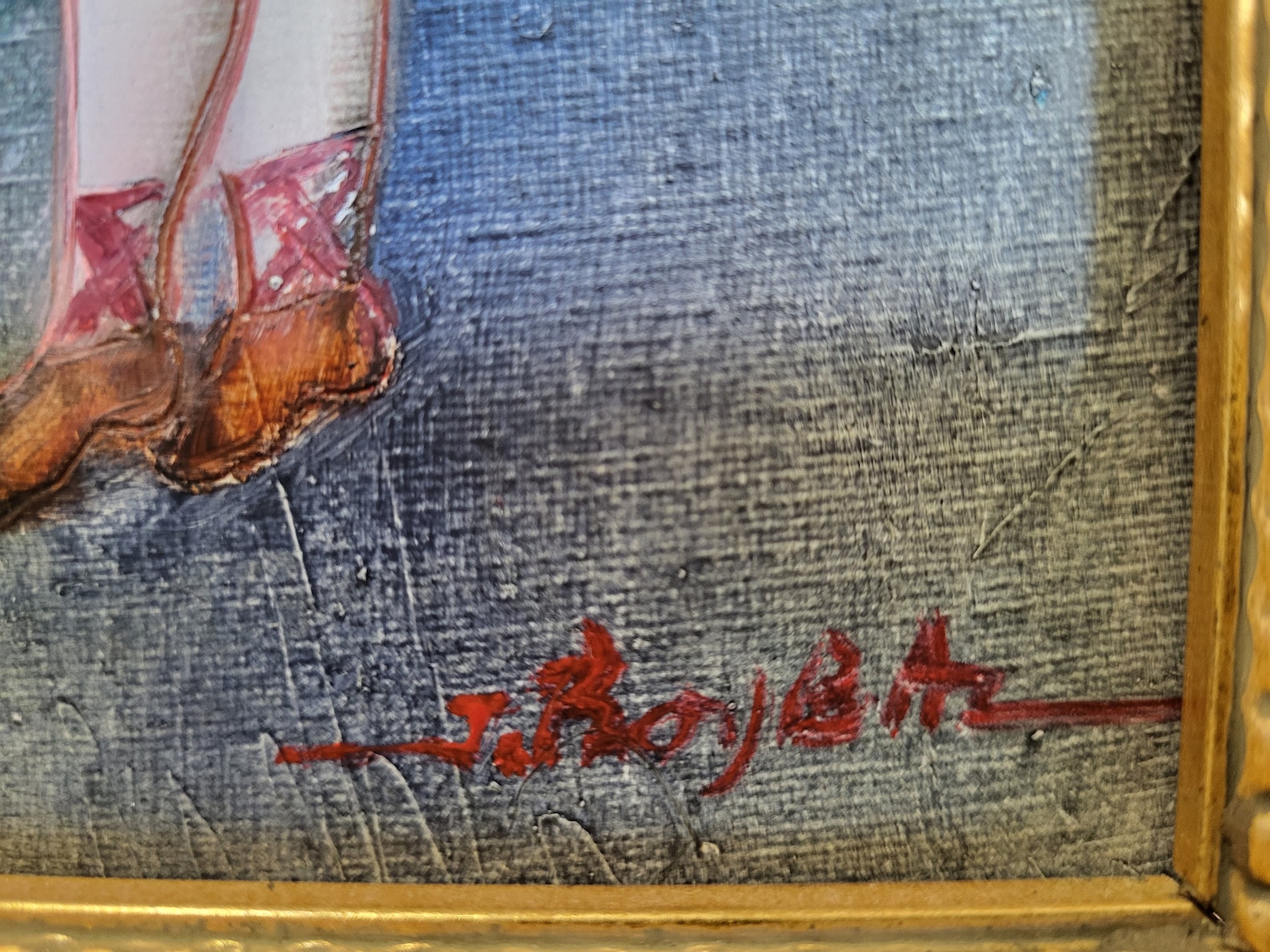 J Roybal Oil Dancing Three Ballet Dancers Original Oil - Etsy