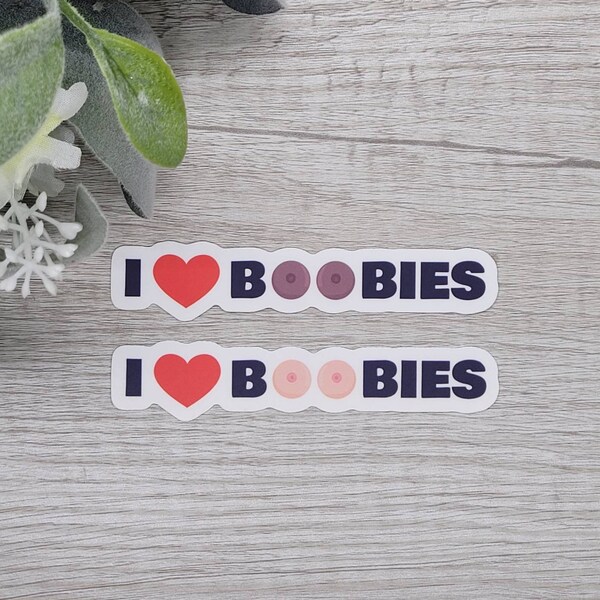 I Love Boobies - Etsy