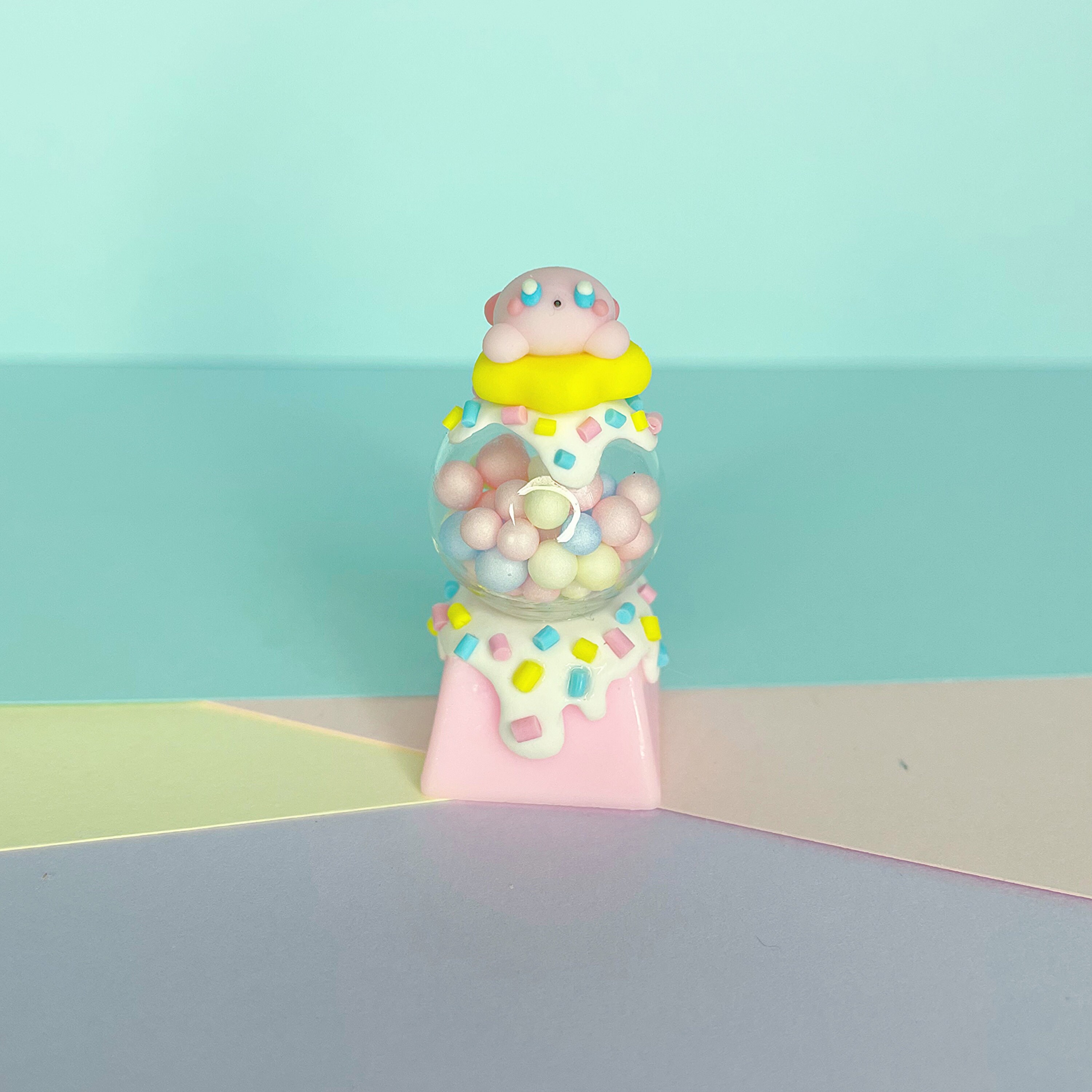 Miniature Kirby Gumball Machine Pastel Miniature Gumball - Etsy