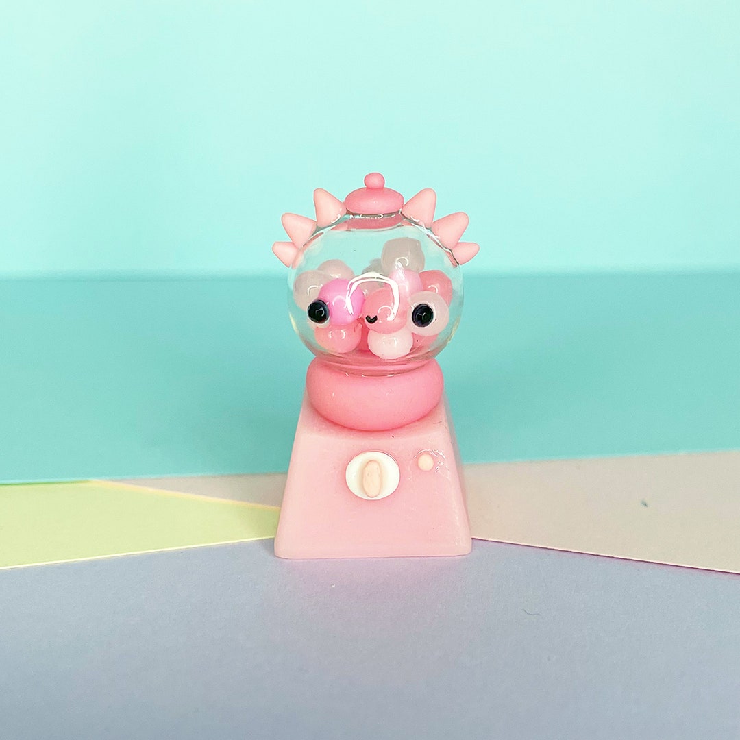 Miniature Axolotl Gumball Machine Polymer Clay Shaker - Etsy