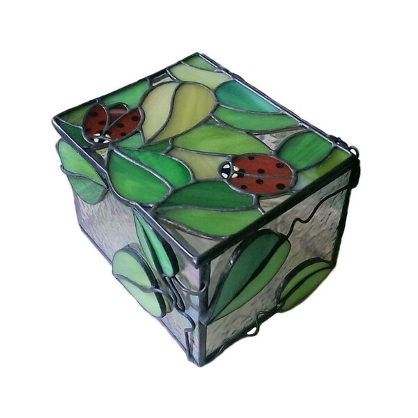 Stained Glass Box - Etsy