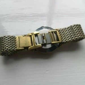 Gold Plated Wrist Watch Band Bracelet Extender With Fold Over Link ...