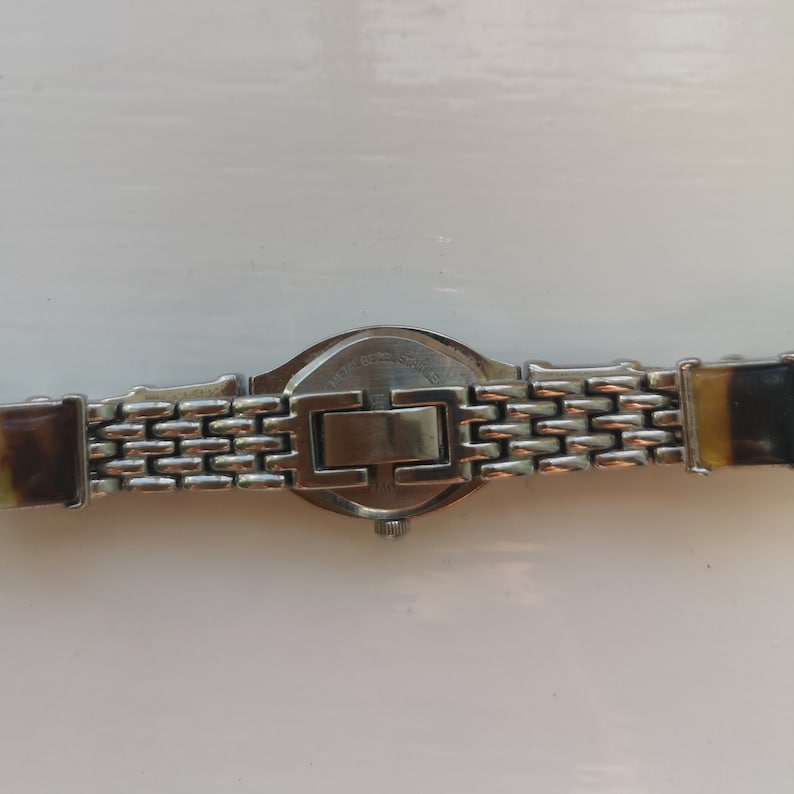 Stainless Steel Silver Wrist Watch Band Bracelet Extender With Fold ...