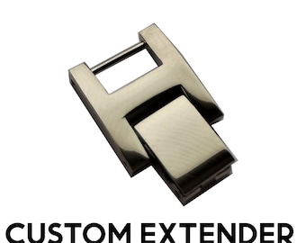 Stainless Steel Silver Wrist Watch Band Bracelet Extender With | Etsy