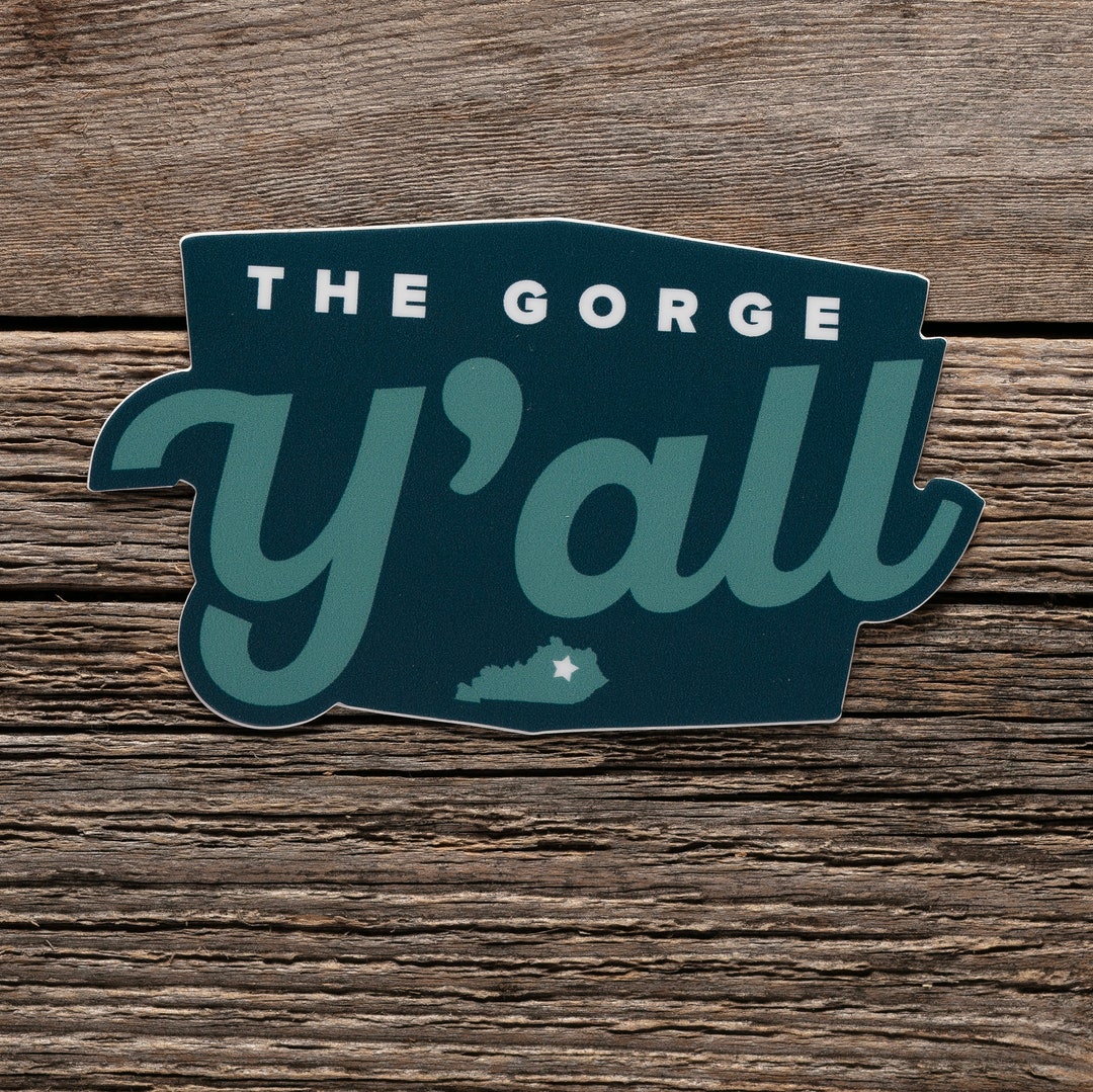 The Gorge Y'all - Red River Gorge Decal - Etsy