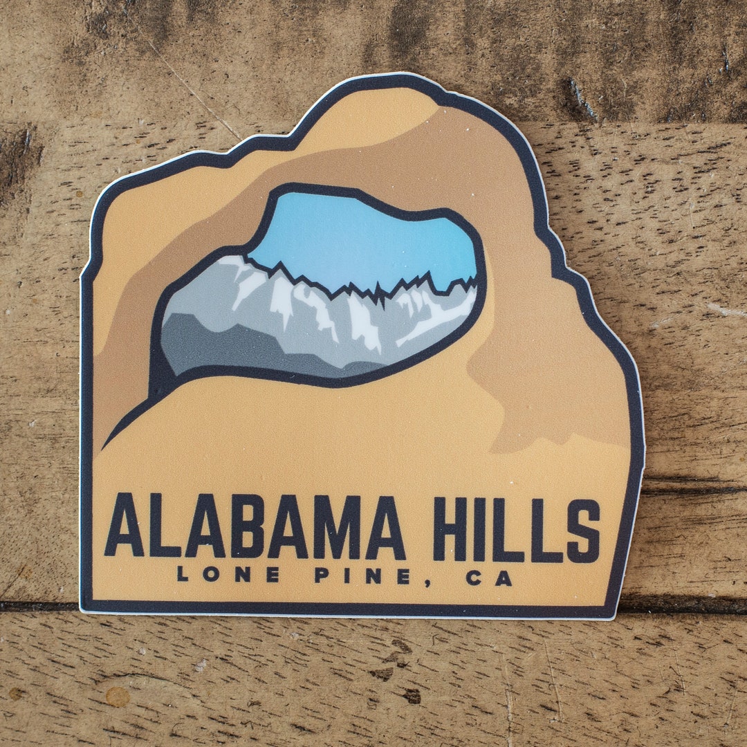 Alabama Hills Decal - Etsy