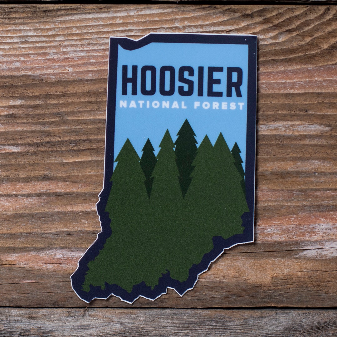 Hoosier National Forest Decal - Etsy