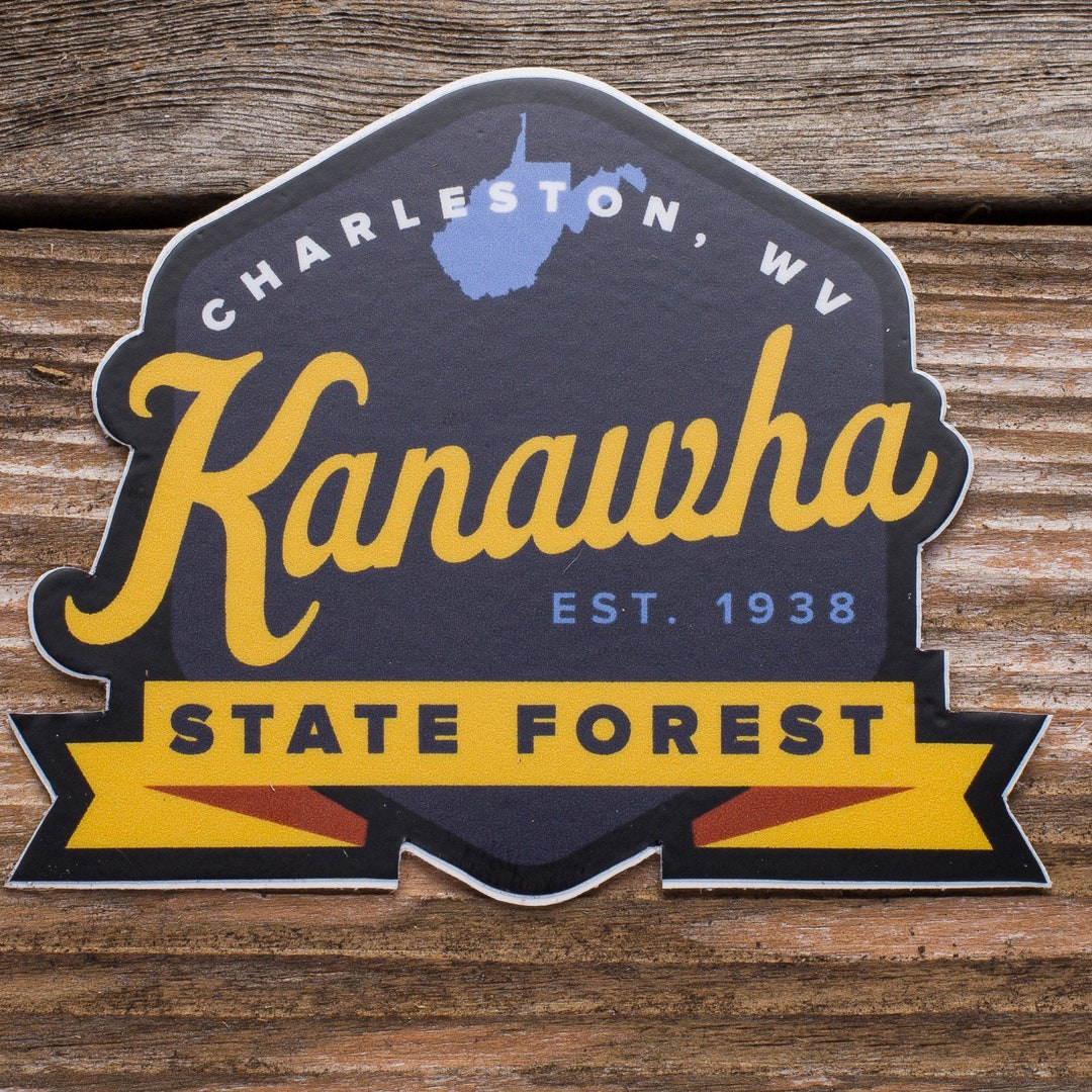 Kanawha State Forest Decal - Etsy