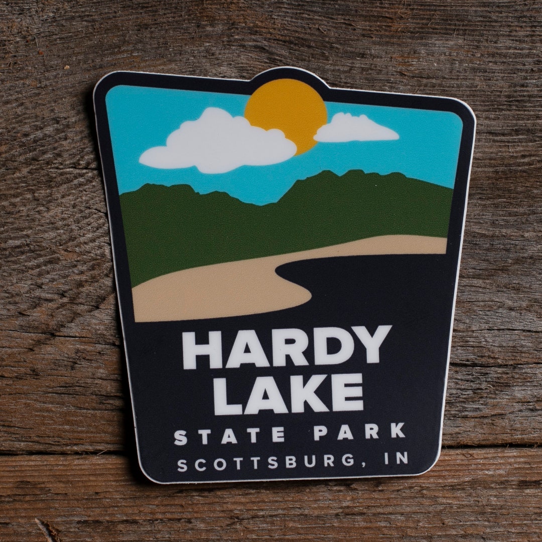 Hardy Lake State Park Camping Decal - Etsy