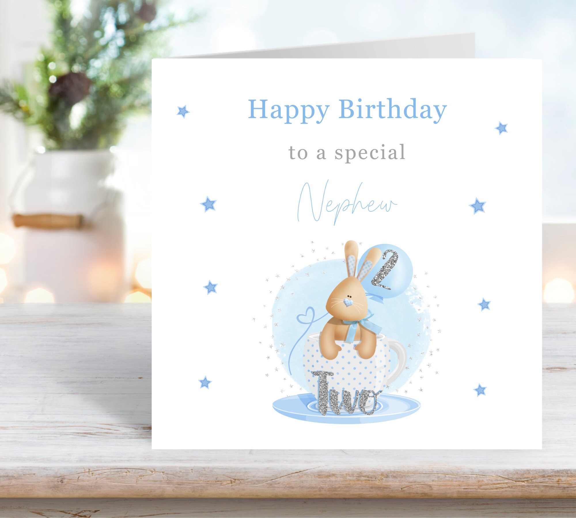 Nephew 2nd Birthday Card Nephew Two Birthday Card Nephew 2 - Etsy